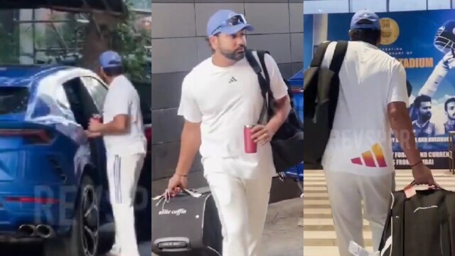 Watch: Rohit Sharma Arrives At Wankhede Stadium To Train With Mumbai's Ranji Trophy Team ...