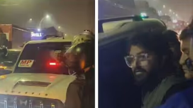 TMC's Babul Supriyo Vs BJP's Abhijit Gangopadhyay On Kolkata Road Over Erratic Driving | Video ...