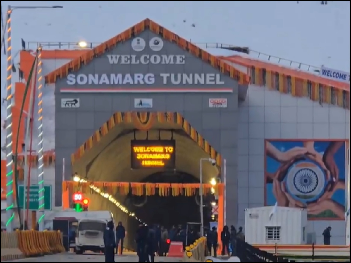 PM Modi Inaugurates Sonamarg Tunnel In Mega Infra Boost For J&K | India ...