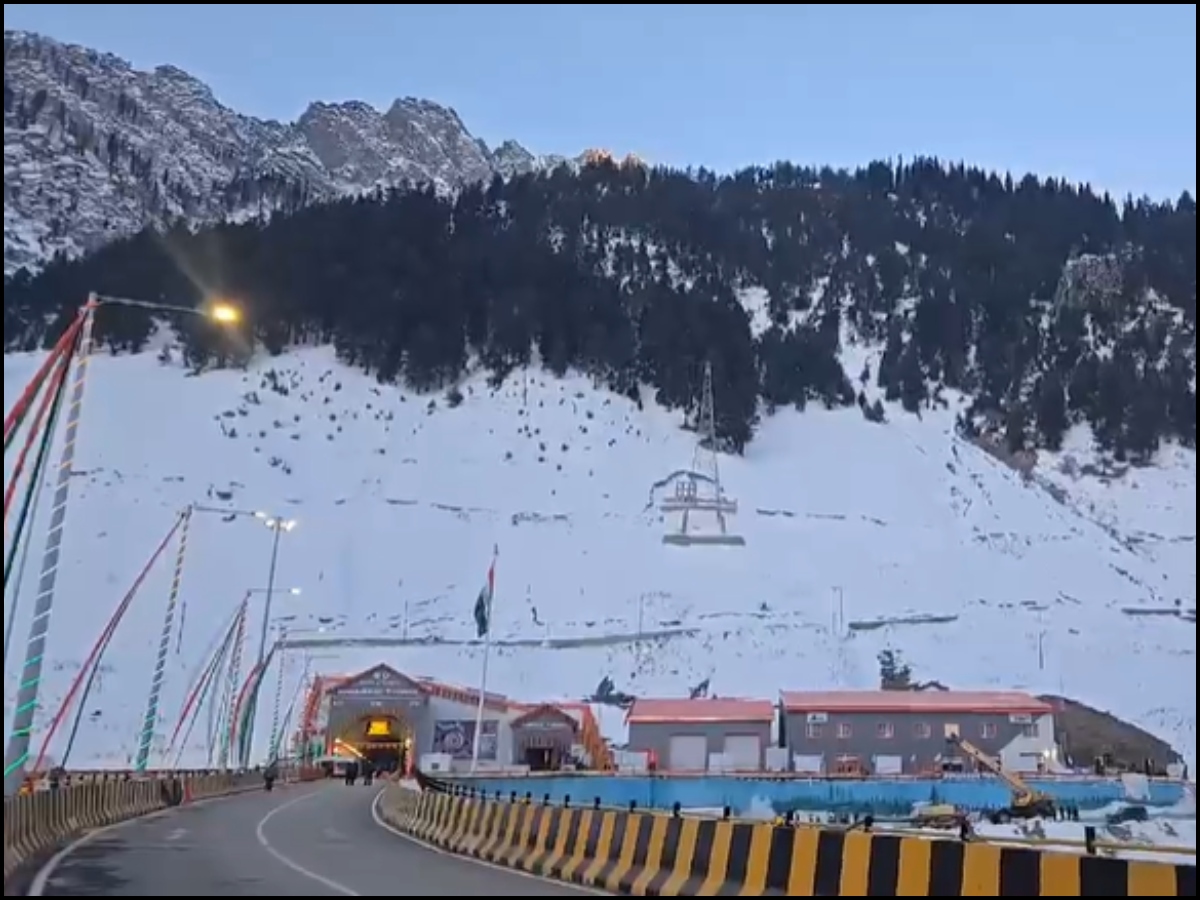 PM Modi Inaugurates Sonamarg Tunnel In Mega Infra Boost For J&K | India ...