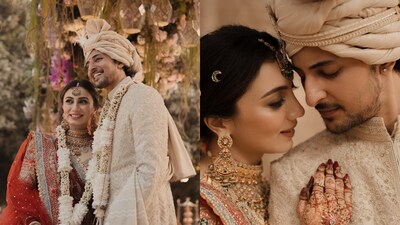 Darshan Raval and Dharal Surela Set Wedding Fashion Goals in Regal ...