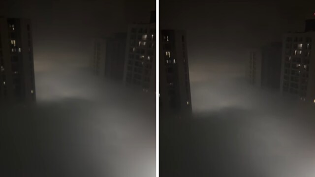 Incredible View Of Fog-Covered Sky Over Noida Reminds Internet Of Gotham City - News18