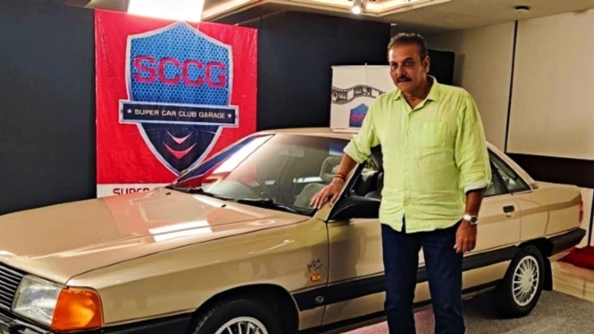 'Unbelievable How It Still Shines': Ravi Shastri Rides His Iconic Audi ...