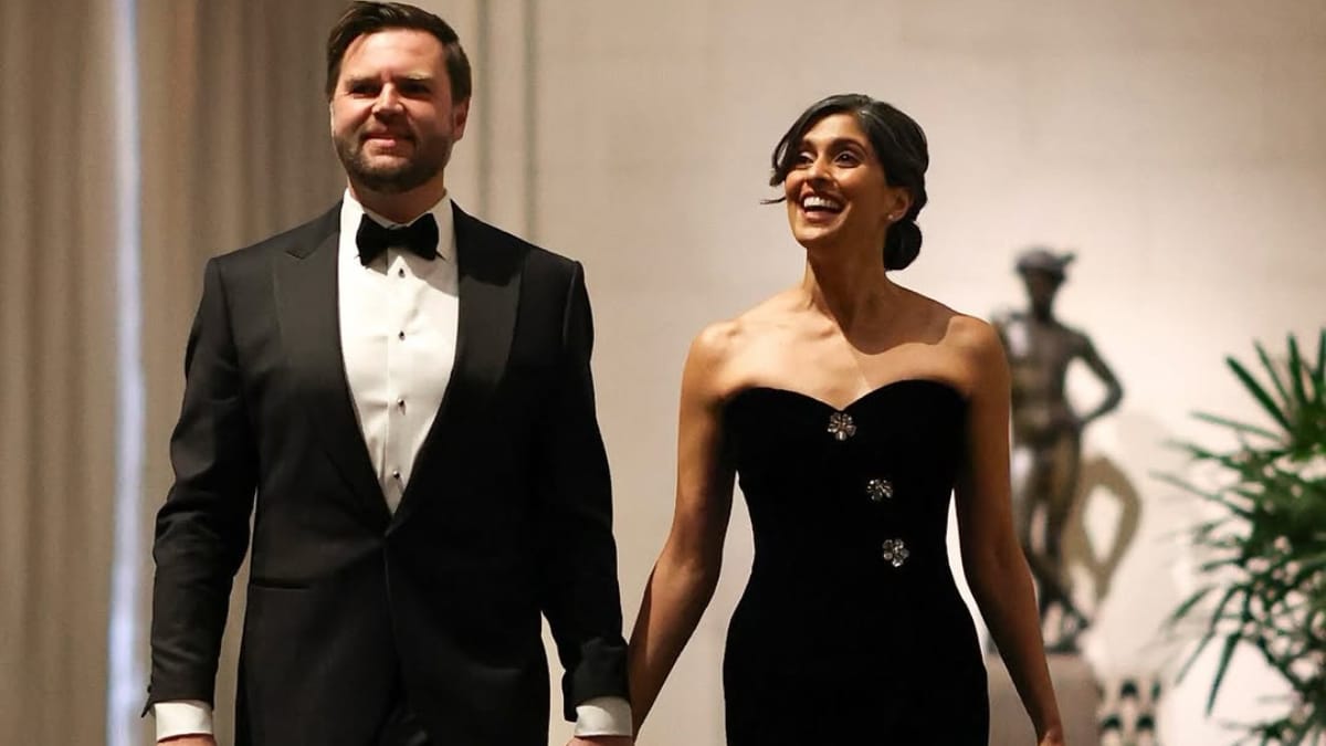 Usha Vance Stuns in Custom Oscar de la Renta at Vice Presidential ...