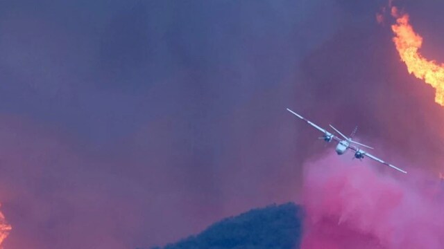 What Is Phos-Chek? Pink Powder Helping Firefighters Battle Los Angeles ...