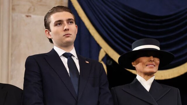 ‘I Have A Very Tall Son’: Barron Wows Everyone At Inauguration ...