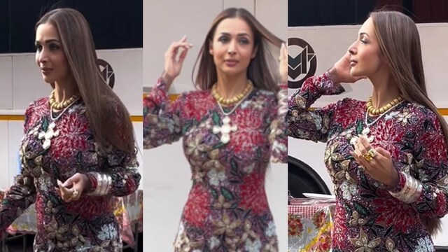 Malaika Arora Proves Less Is More In Yet Another Glam Look; Watch Video ...