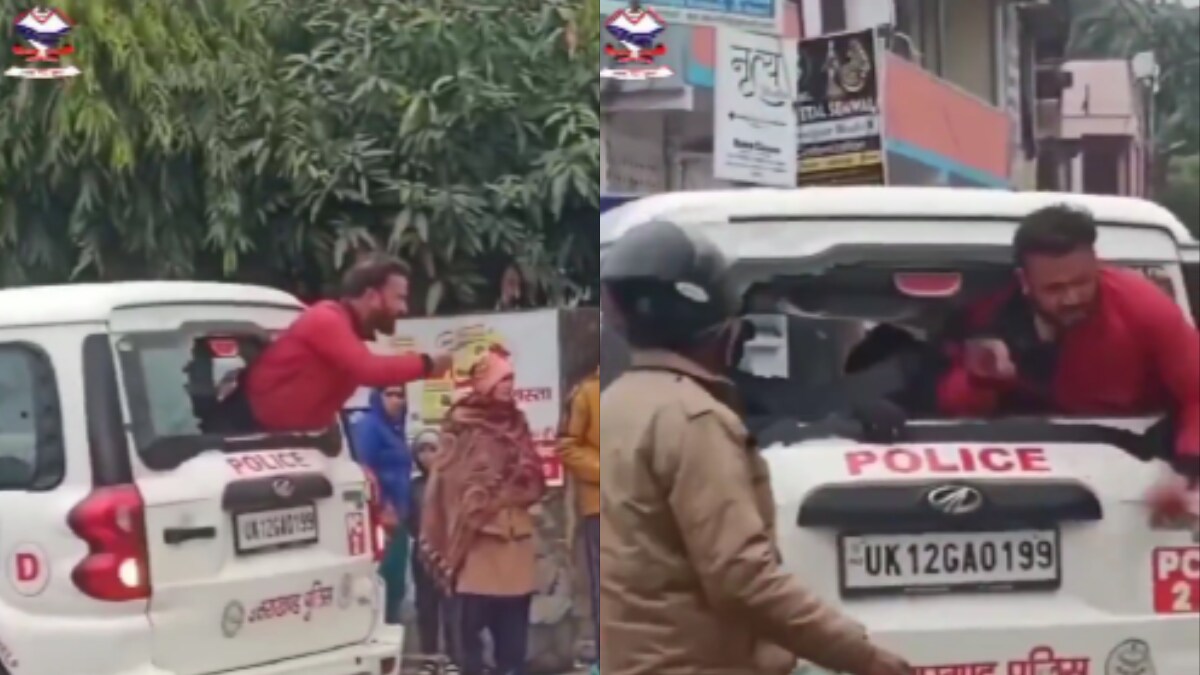 Uttarakhand: Drunk Man Smashes Police Car Window, Hurls Abuses At Cops ...