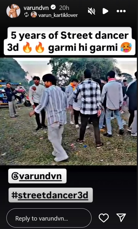 Varun Dhawan Shares Throwback Photos As Street Dancer 3D Completes 5 ...