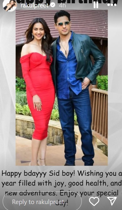 To Siddharth Malhotra, A Cute Birthday Wish From Thank God Co-Star ...