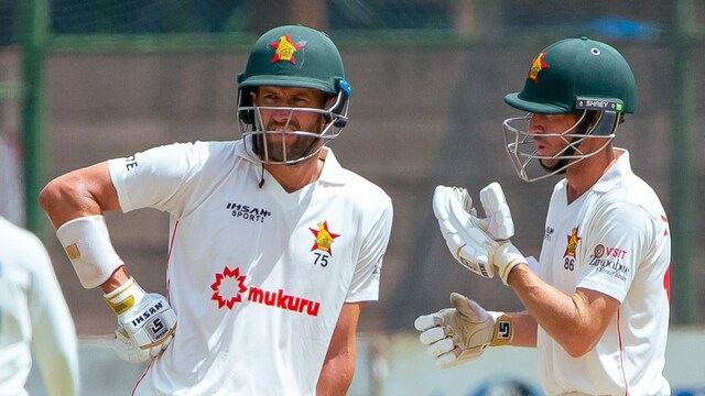ZIM vs AFG, 2nd Test: Craig Ervine Stars As Zimbabwe Take Control ...