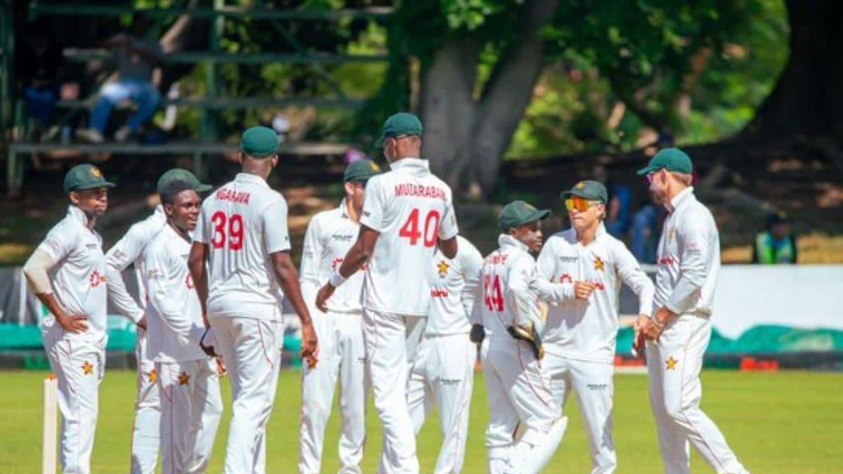 ZIM Vs AFG 2nd Test Day 1: Sikandar Raza, Newman Nyamhuri Share Spoils ...