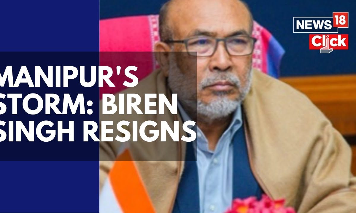 Manipur CM Biren Singh Resigns Before Trust Vote | Manipur CM Biren ...