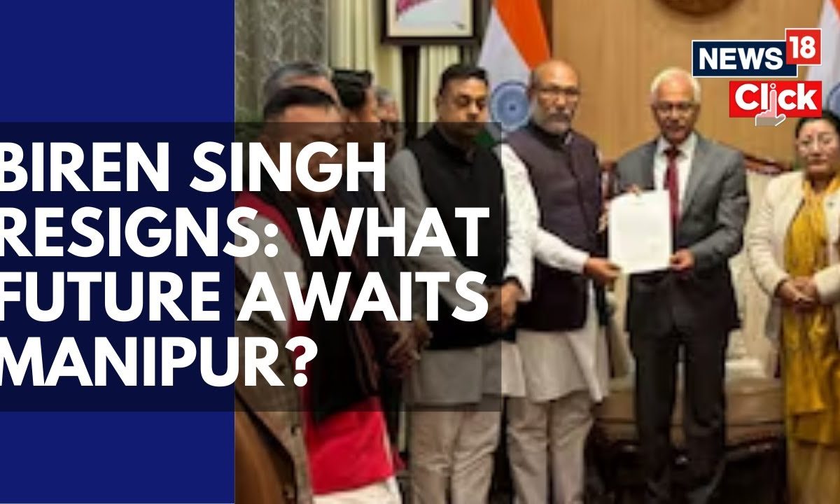 Manipur CM Biren Singh Resigns Amid Ongoing Ethnic Violence | Manipur ...
