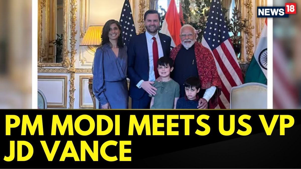 PM Narendra Modi Meets US Vice President JD Vance Vance Hails Him As ...