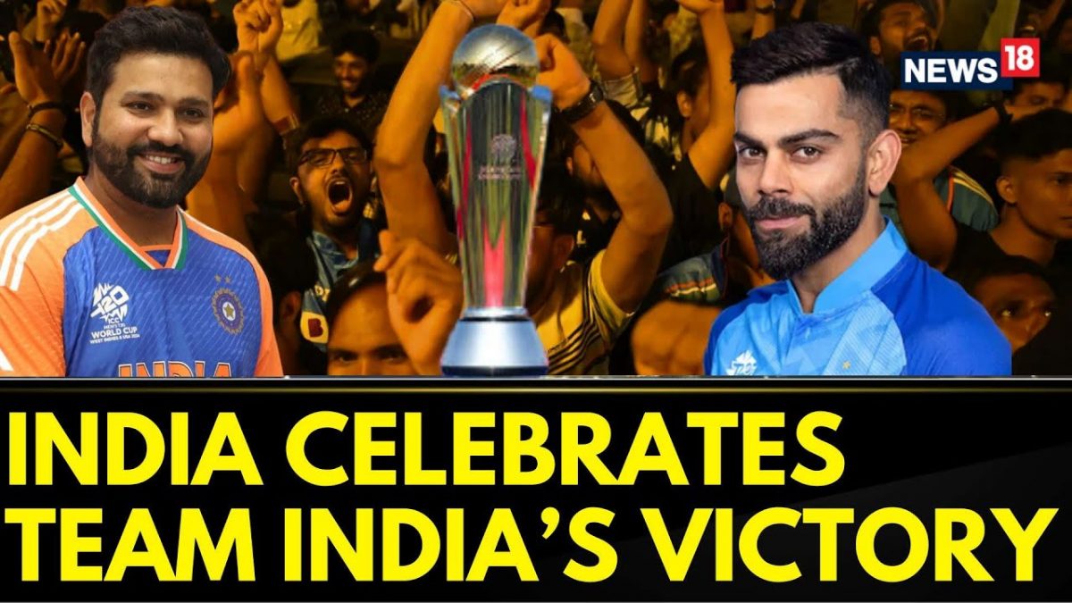 Champions Trophy 2025 | India Celebrates the Victory Of Team India ...