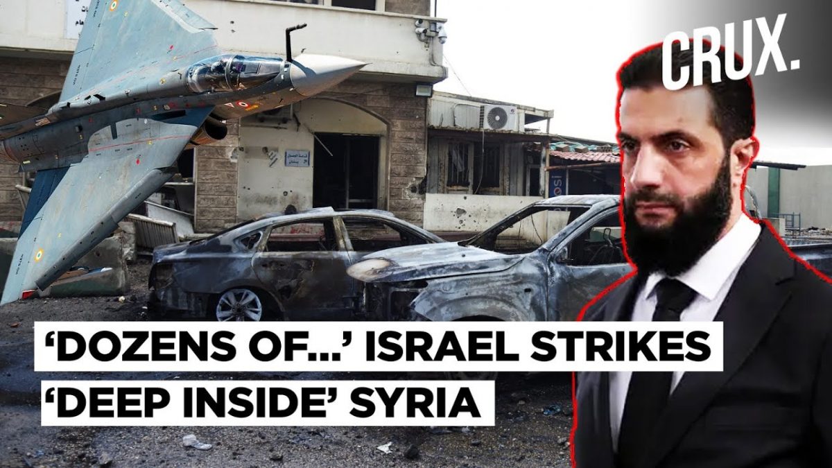 Sharaa Vows State ‘Monopoly’ On Weapons As Israel ‘Hits Deep Inside ...