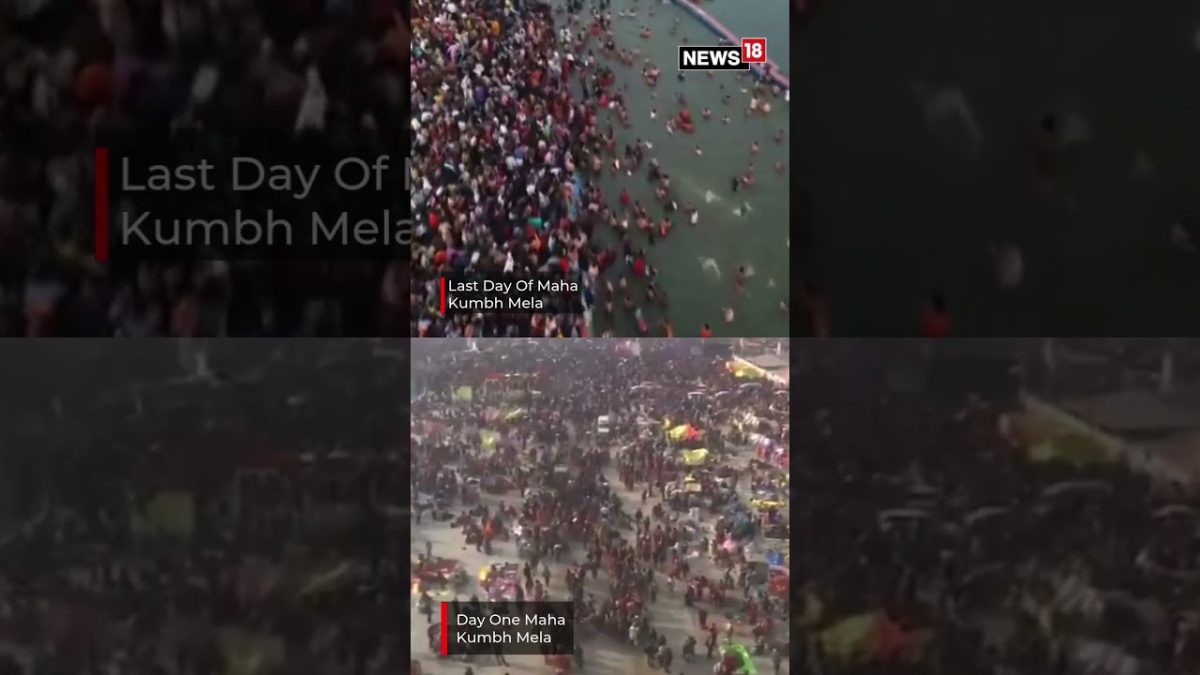 Here's A Glimpse Of The First And The Last Day Of Grand Maha Kumbh Mela ...