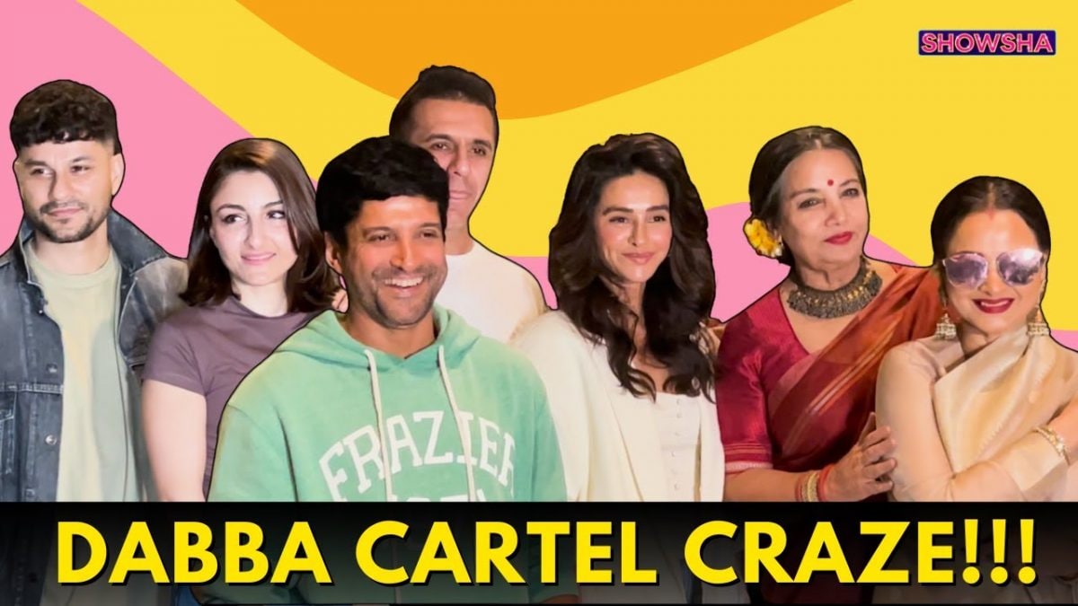 Rekha, Farhan Akhtar, Soha Ali Khan, Kunal Kemmu Attend The Screening Of 'Dabba Cartel' | WATCH ...