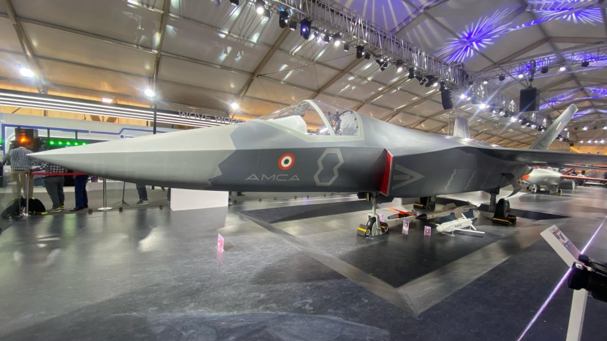 AMCA Prototype Takes Centre Stage At Aero India, DRDO Says Timeline On ...