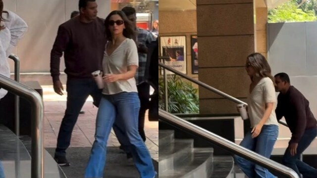 Alia Bhatt Looks Chic In White Tee And Denim As She Gets Papped In The ...