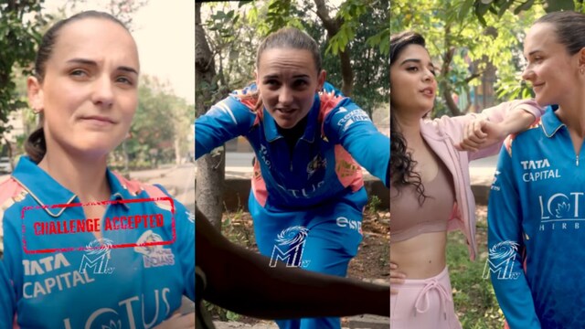 Watch: Amelia Kerr Struggles To Hail Ride In An Auto In Mumbai, Mithila ...