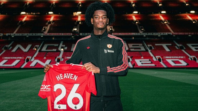 Manchester United Sign Arsenal Defender Ayden Heaven Till June 2029 ...
