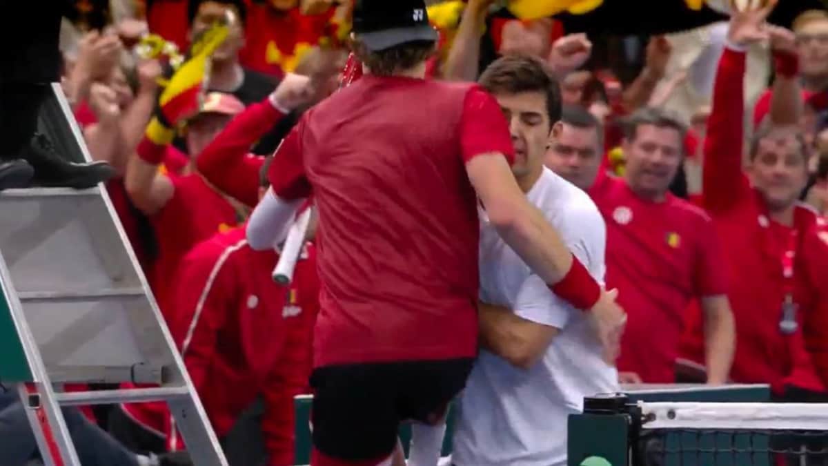 Watch: Zizou Bergs Scores Accidental Knockout To Send Belgium Past ...