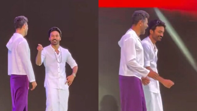 Dhanush And Prabhu Deva Groove To Maari 2's Rowdy Baby Song At A ...