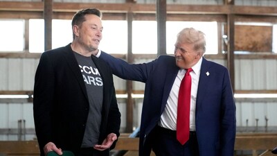 Donald Trump, Elon Musk In A Fierce Fighting Match Over Tax Bill And EV ...