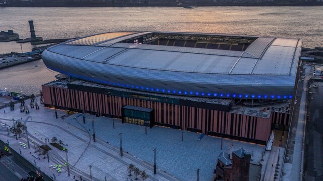 Everton's New Stadium Welcomes 10,000 Fans For Test Event | Football ...