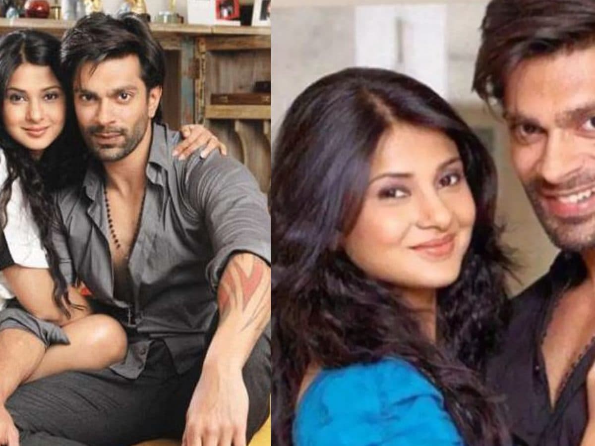 Karan Singh Grover And Jennifer Winget Kiss