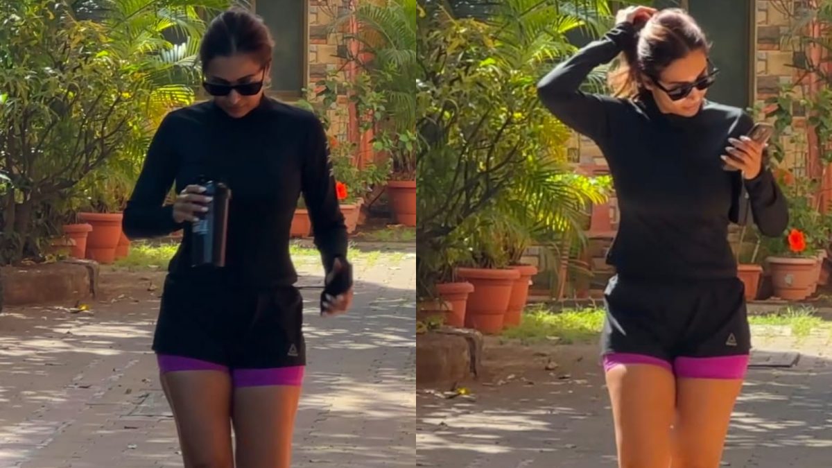 Malaika Arora Keeps It Casual In Comfy Athleisure As She Heads Home ...