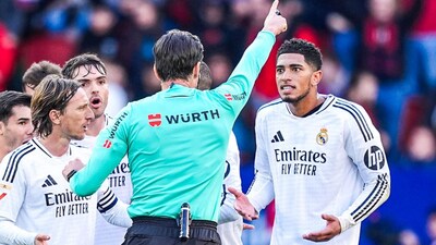 Real Madrid's Jude Bellingham Red Card Sparks Massive Debate On ...
