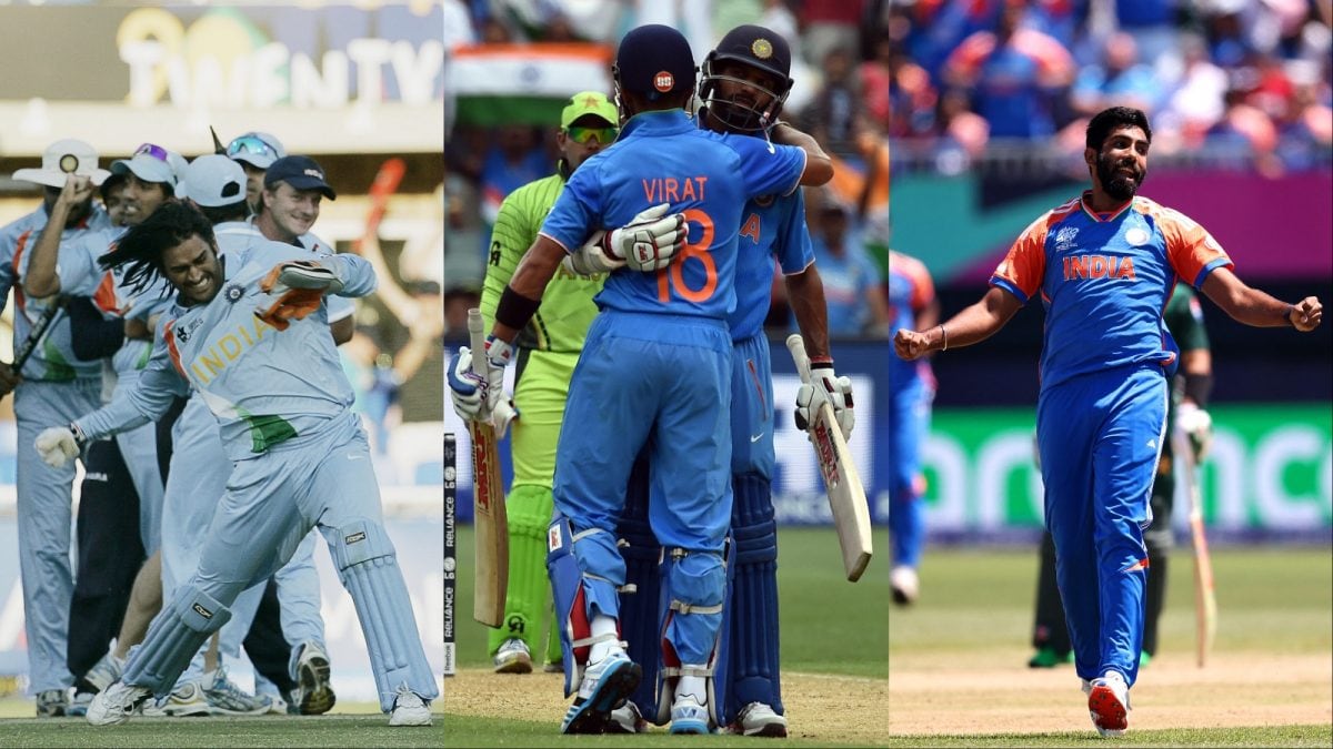17 Wins, 4 Defeats: India's Record In ICC Events Against Pakistan ...