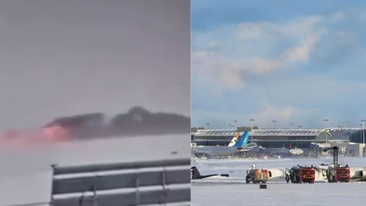New Video Shows Moment Delta Airlines Plane Crash-Landed After A Fiery ...