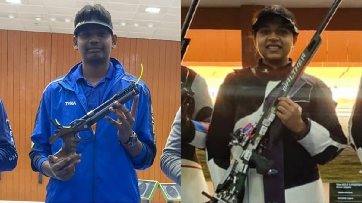 15-Year-Old Jonathan Clinches Air Pistol Gold; Sift Kaur Bags 50m Rifle ...