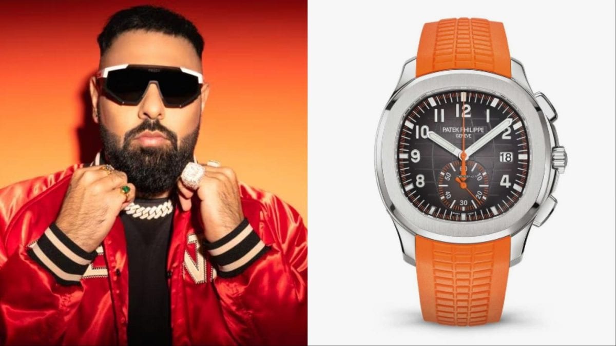 Badshah Flaunts His Latest Orange Strap Luxury Watch, Can You Guess Its ...