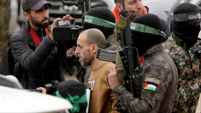 Freed Israeli Hostage, Waiting To See Wife, Daughters, Finds They Were ...