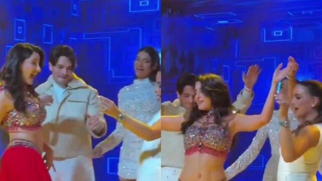 Nora Fatehi Lights Up Dubai Bling Party With Safa Siddiqui, Loujain ...