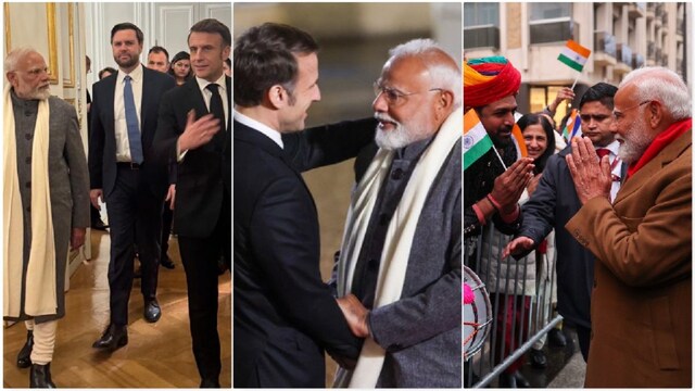 Key Moments From PM Modi’s Day 1 Of France Visit: Meeting Macron, JD ...