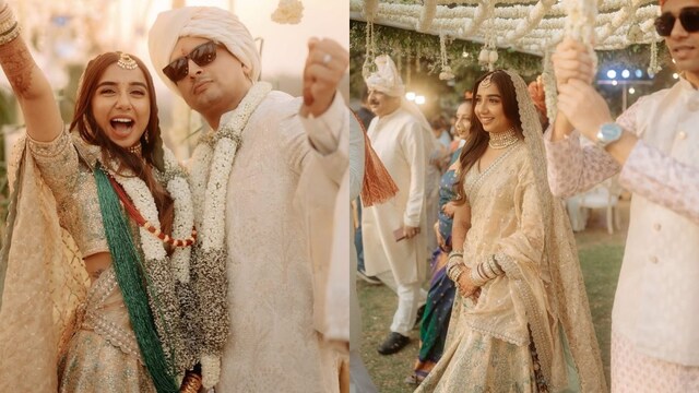 Prajakta Koli Marries Vrishank Khanal In Dreamy Karjat Wedding; First ...