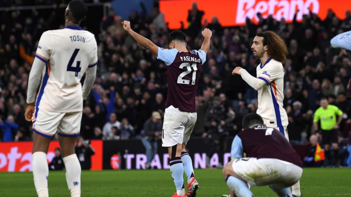 Premier League: Marco Asensio Double From Marcus Rashford Assists Help Aston Villa Beat Chelsea ...
