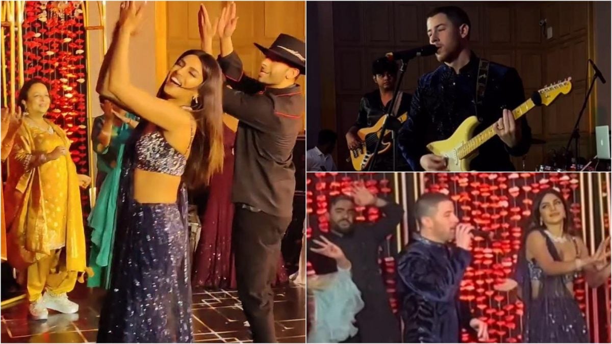 Priyanka Chopra Grooves To Dhan Te Nan, Nick Jonas Sings Maan Meri Jaan ...