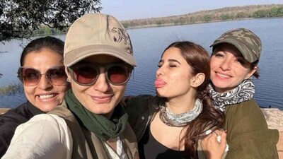 Rasha Thadani Recalls Childhood With Raveena Tandon’s Adopted Daughters ...