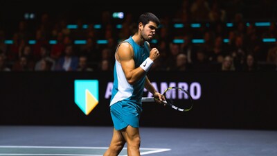 Rotterdam Open: Carlos Alcaraz Races Into Semis, Stefanos Tsitsipas ...