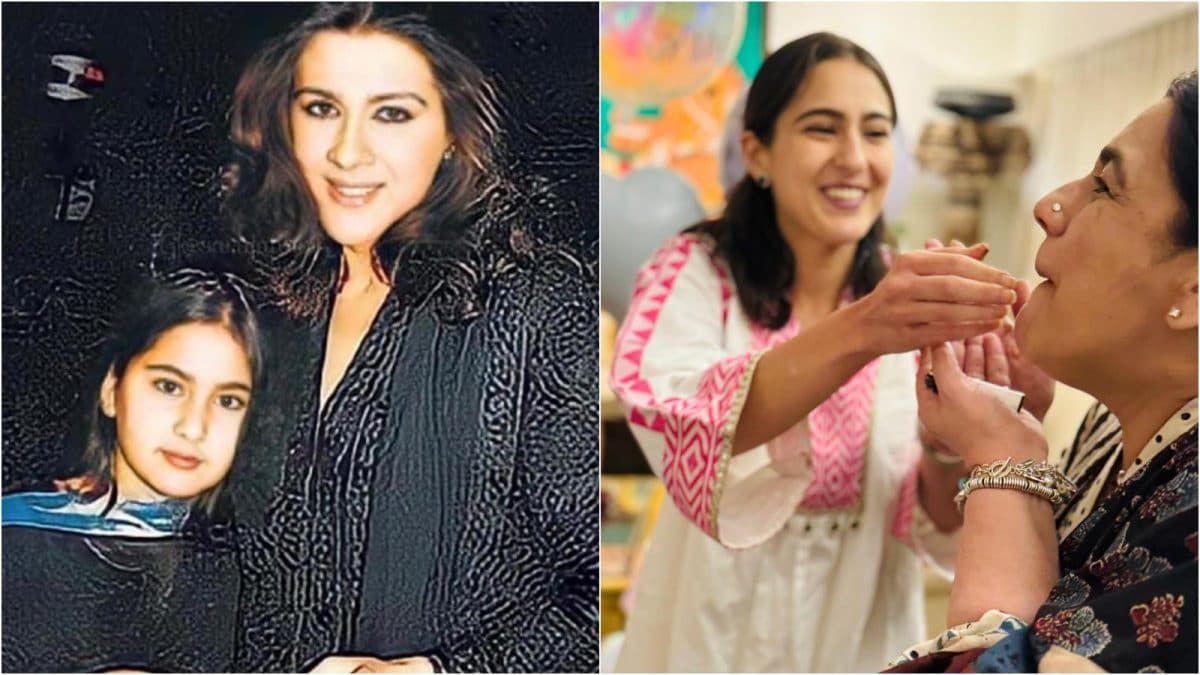 Sara Ali Khan ‘Copies’ Amrita Singh On Her Birthday, Shares Endearing Post For Her ‘Mommy Jaan ...