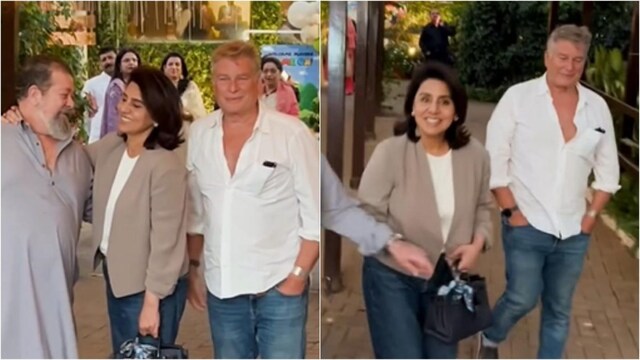 Shashi Kapoor's Son Karan Kapoor Makes RARE Appearance, Poses With Neetu Kapoor At Randhir ...