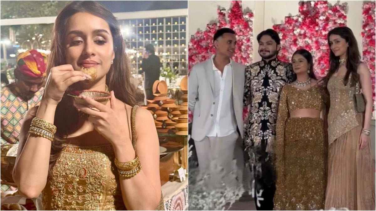 Shraddha Kapoor Enjoys ‘Unlimited’ Pani Puri, Poses With Rumoured BF Rahul Mody At A Wedding ...