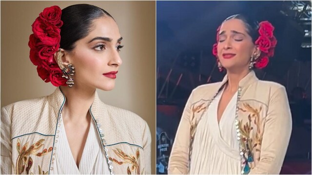 Sonam Kapoor Breaks Down On The Ramp While Remembering Late Fashion ...